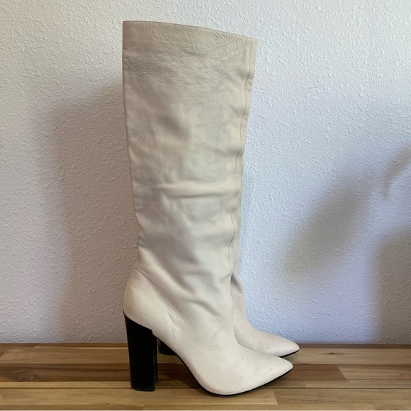 Dolce Vita | Shoes | Dolce Vita White Knee High Boots | Poshmark